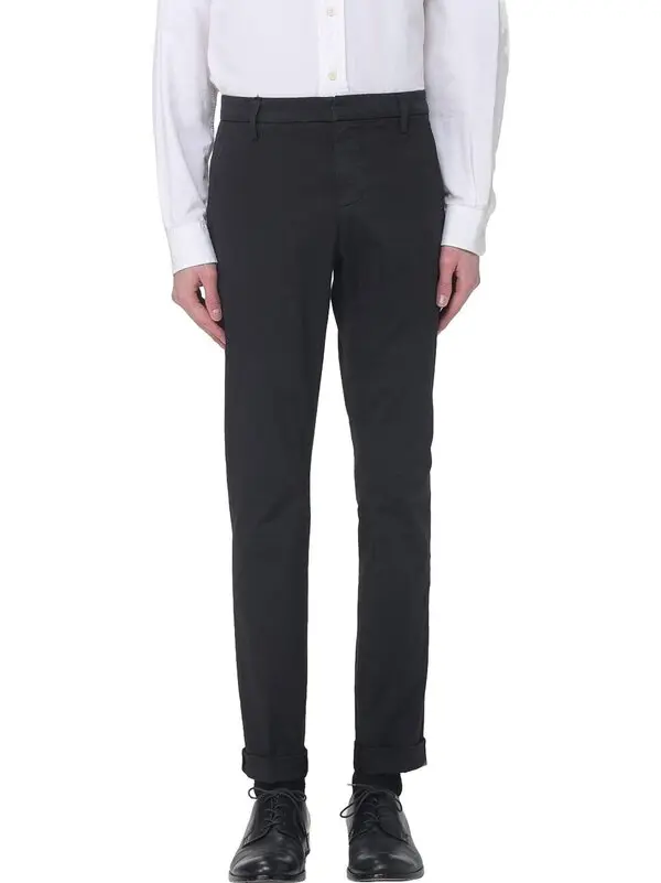 DONDUP Cotton Pants - Black