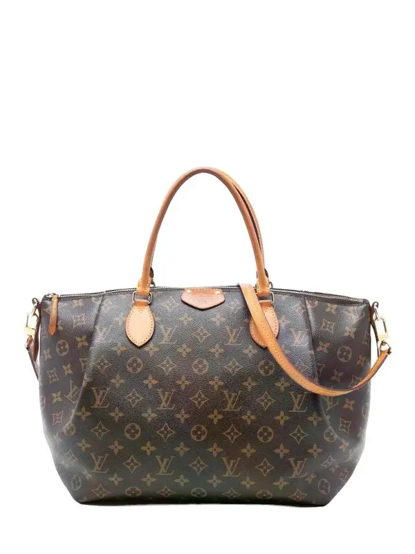 LOUIS VUITTON 2015 Monogram Turenne Gm Satchel - Brown