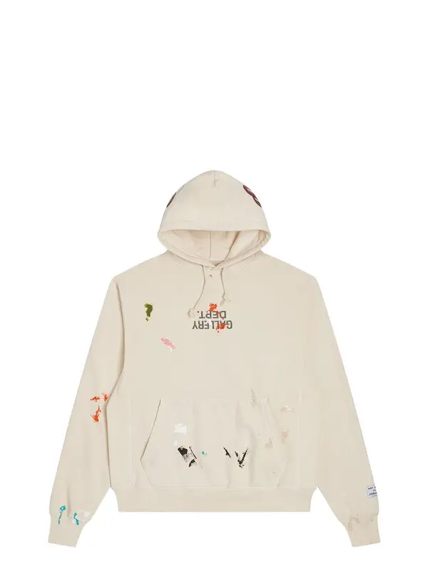 GALLERY DEPT. Painted Logo Hoodie - Cream