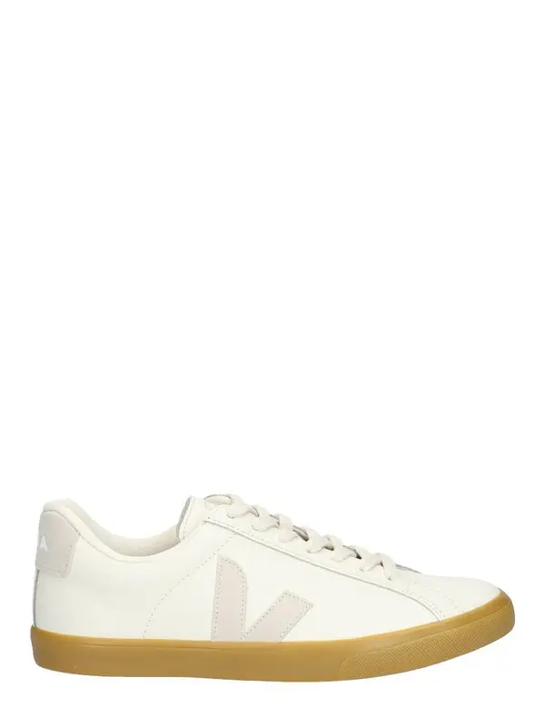 VEJA Esplar Leather Sneakers - Pure/natural