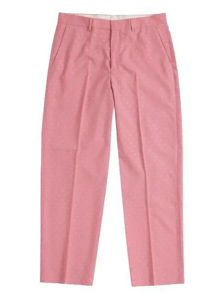 Supreme Metallic Dot Trouser - Pink