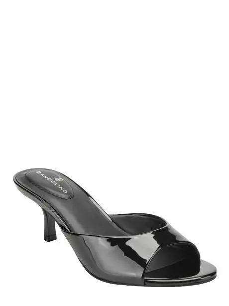 Bandolino Meegin Kitten Heel Slide Sandal - Black