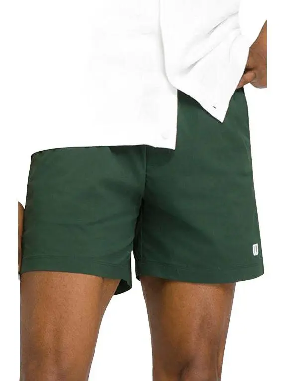Wilson Tennis Water Repellent Volley Shorts - Sycamore