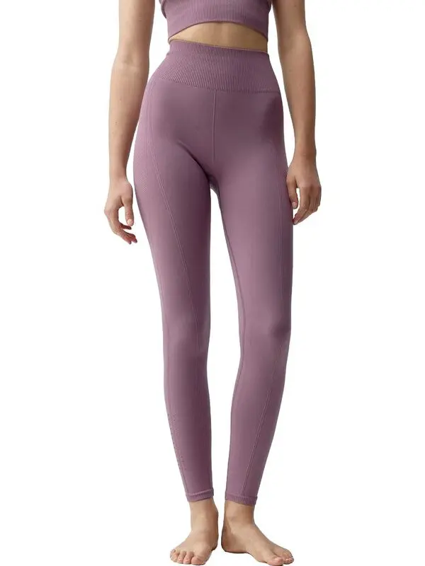 BORN LIVING YOGA India Seamless High Rise Sport Legging - Amatista