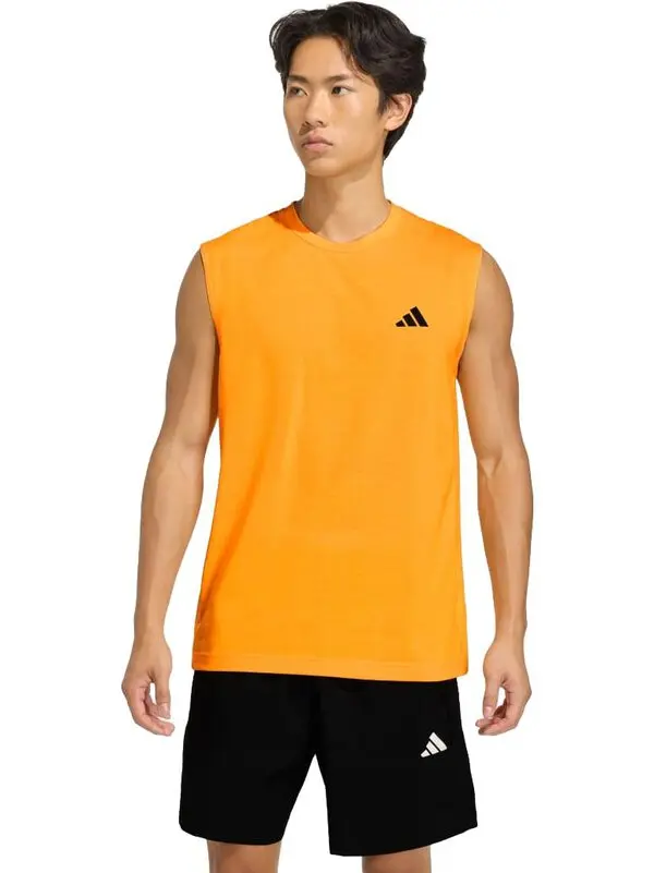Adidas Workout Essentials Sleeveless T-shirt - Lucid Tangerine