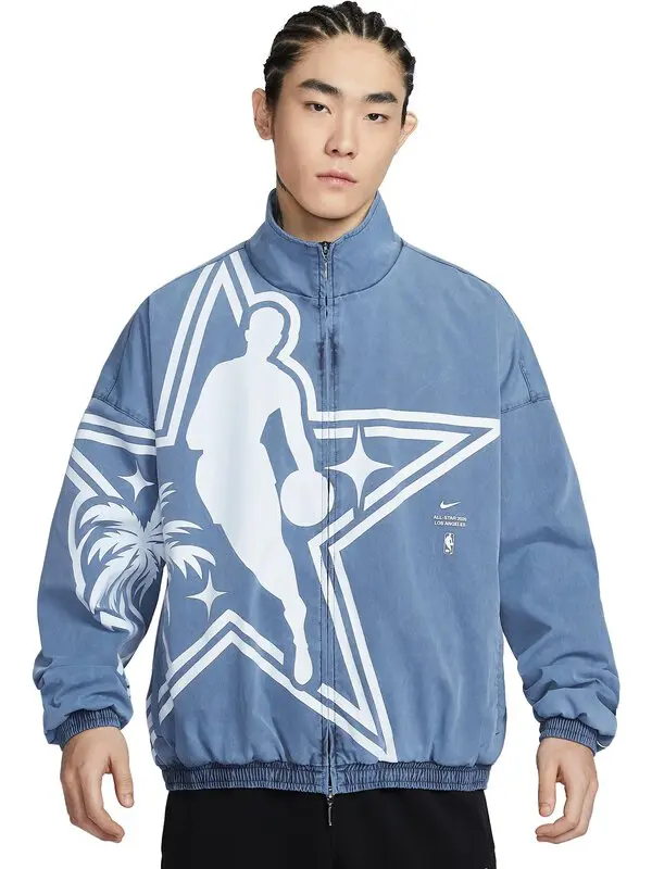 Nike All-star Weekend Standard Issue Nba Jacket - Blue