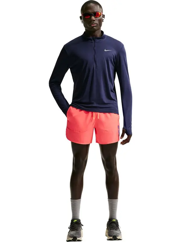 Nike Stride Dri-fit 5" Brief-lined Running Shorts - Pink