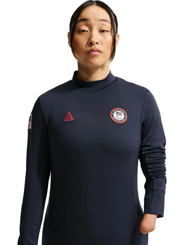 Nike X United States Paralympic Team Dri-fit Adv Uv Top - Blue