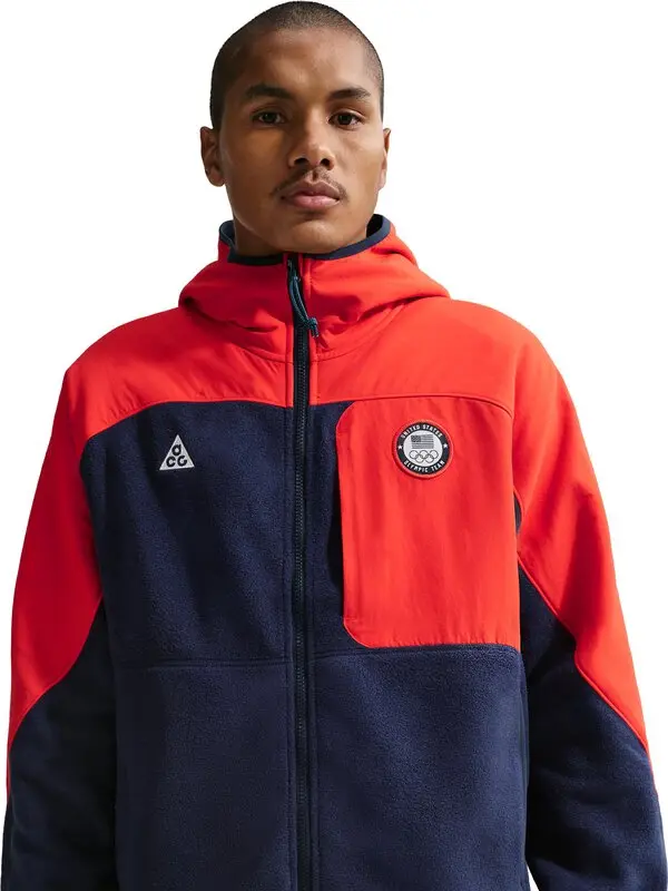 Nike X United States Olympic Team Full-zip Jacket - Blue
