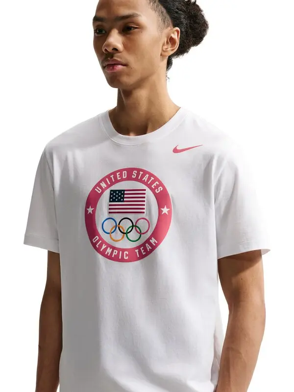 Nike United States Olympic Team Dri-fit T-shirt - White