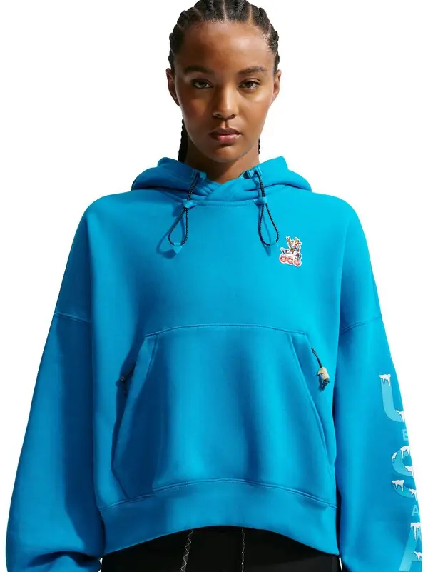 Nike Usa Hoodie - Blue