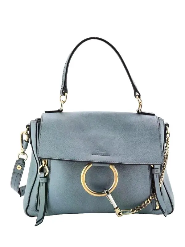 Chloé Faye Day Bag Small Satchel - Blue