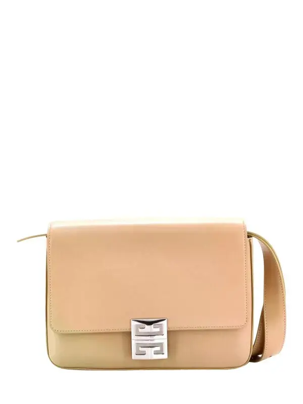 Givenchy 4g Leather Medium Shoulder Bag - Neutrals