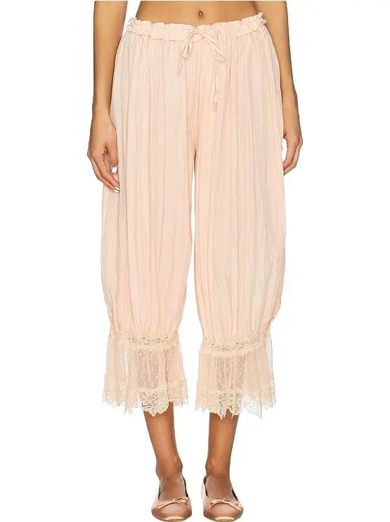 Free People Intimately Forever Young Pant - Peach Pit