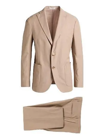Boglioli Suit Size Cotton, Lyocell - Beige