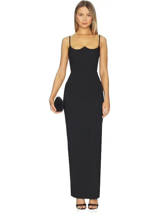 NOOKIE Aaliyah Maxi Dress - Black