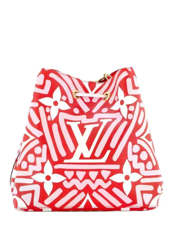 LOUIS VUITTON Neonoe Mm Bucket Bag Limited Edition Crafty Monogram Giant - Multicolour