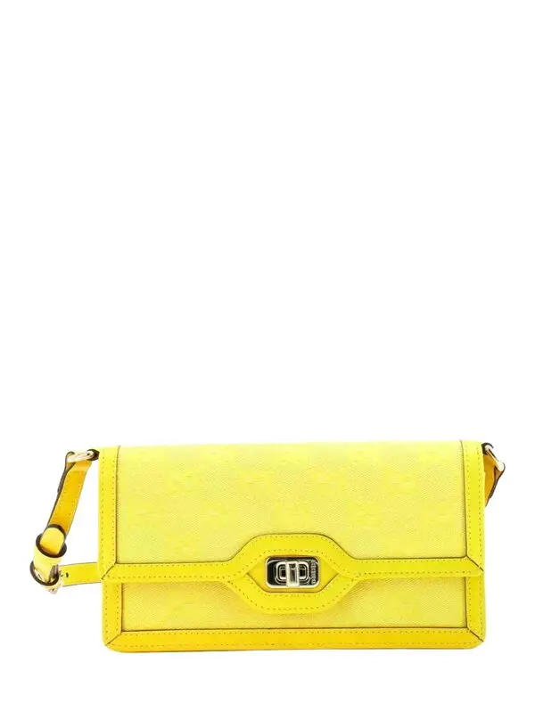 Gucci Luce Gg Canvas Mini Shoulder Bag - Yellow