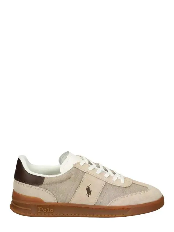 Polo Ralph Lauren Logo Detail Low Top Sneakers - Neutrals