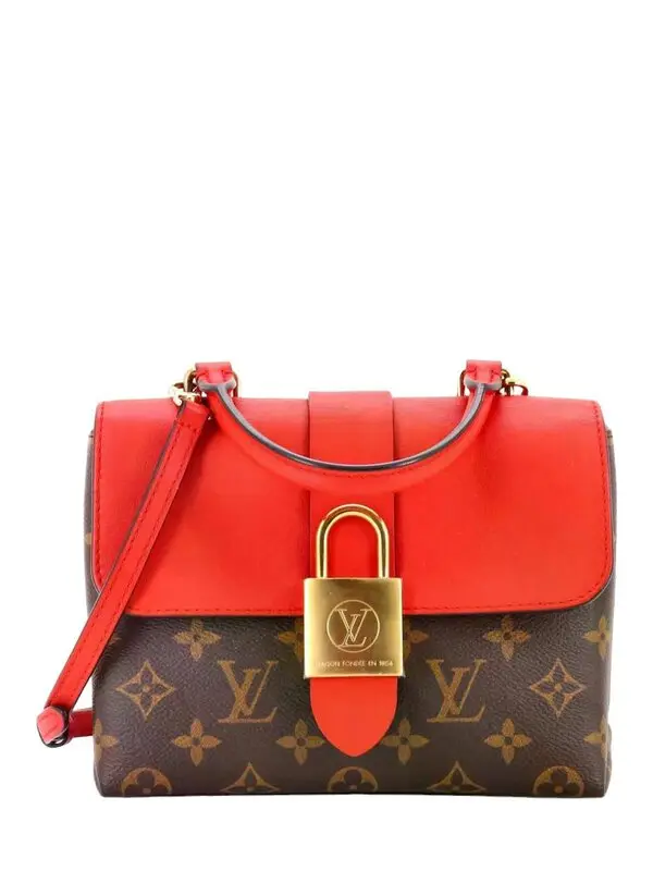 LOUIS VUITTON Locky Bb Satchel Monogram Canvas - Brown