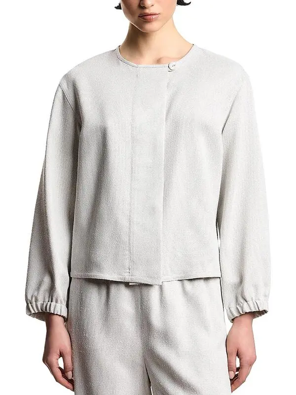 Emporio Armani Textured Jacket - Multi