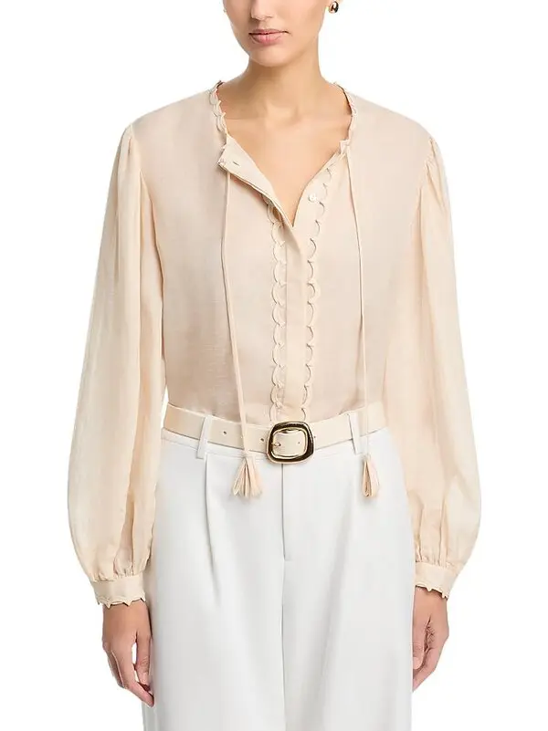 Kobi Halperin Harlow Blouse - Ecru