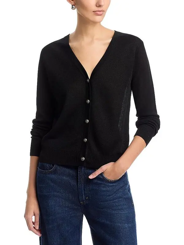 Kobi Halperin Jenna Cardigan Sweater - Black