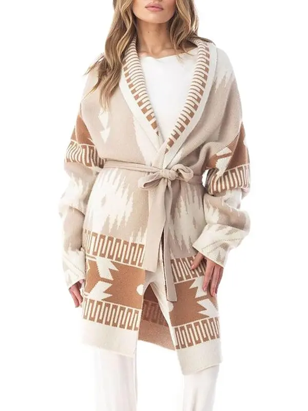 Heaven Wrap Coat - Beige