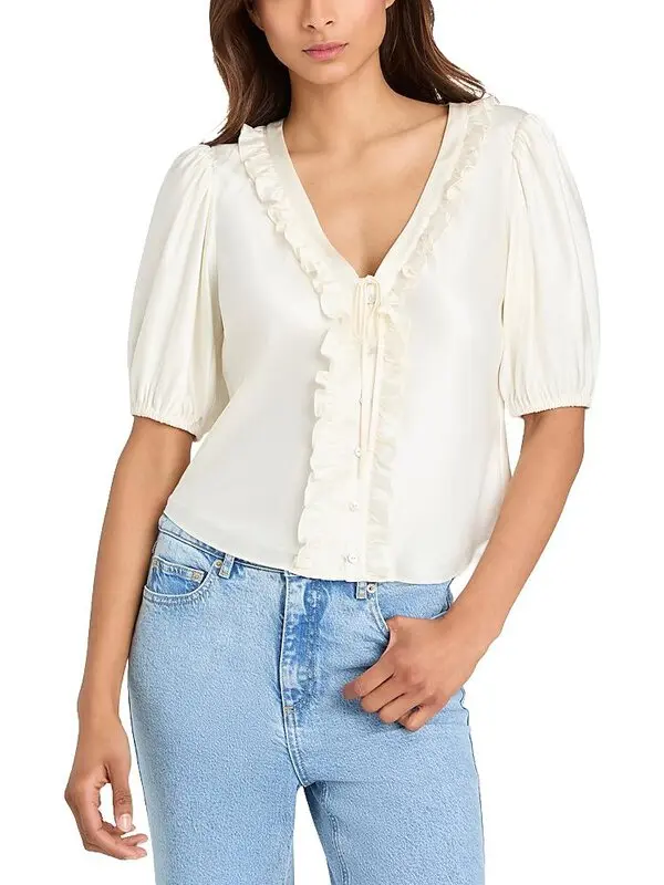 Cinq À Sept Seraphina Top - Ivory