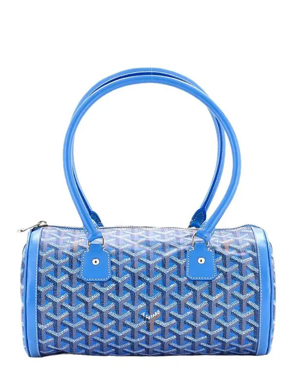 GOYARD Pm Kios Bag Coated Canvas - Blue