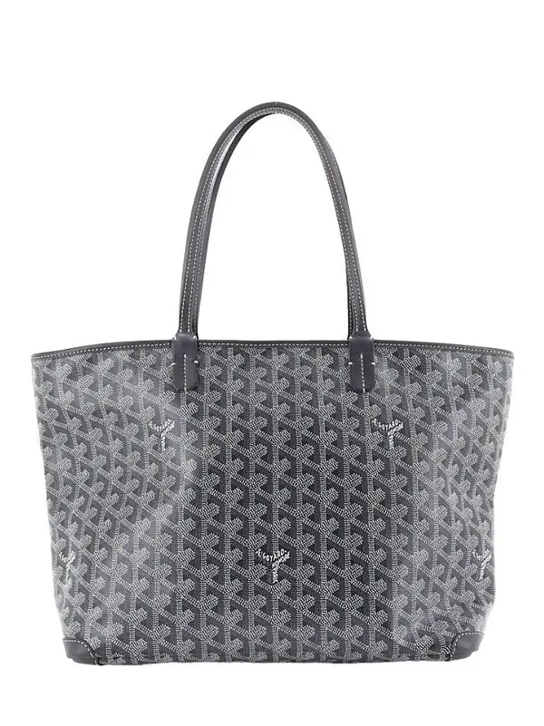 GOYARD Pm Artois Tote Coated Canvas - Gray