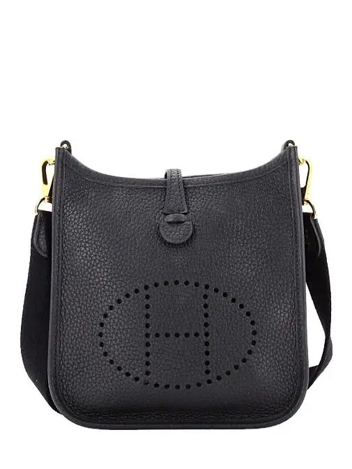 HERMES Hermès Tpm Evelyne Bag Gen Iii Clemence - Black