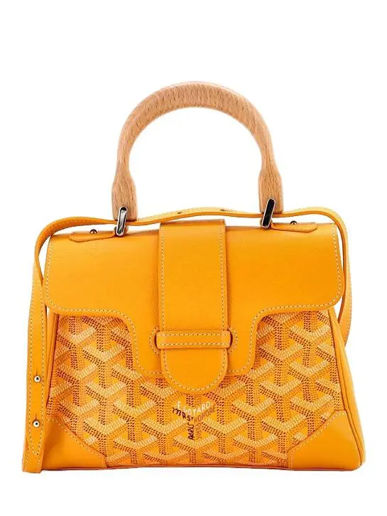 Goyard Saigon Top Handle Bag - Yellow