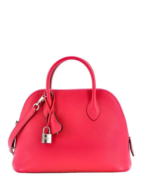 HERMES Bolide 1923 25 Bag Verso Evercolor - Pink