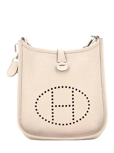 HERMES Tpm Evelyne Bag Gen Iii Clemence - Neutral