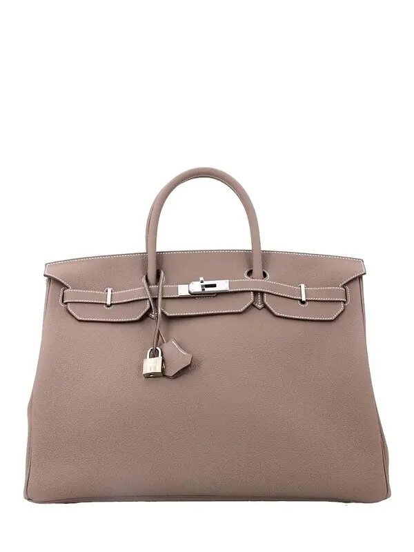 HERMES Birkin 40 Handbag - Etoupe