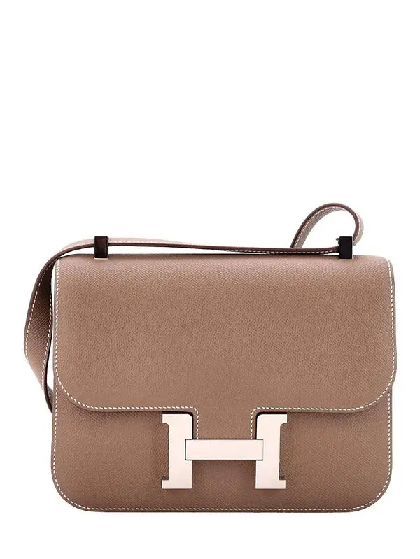 Hermès 24 Constance Nm Bag Epsom - Gray