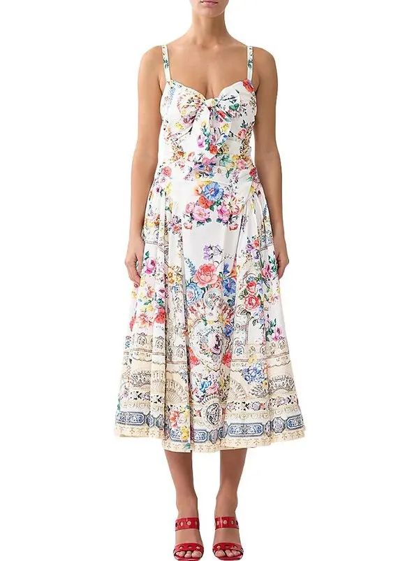 Camilla I Ballerina Midi Dress - Left My Heart In Granada