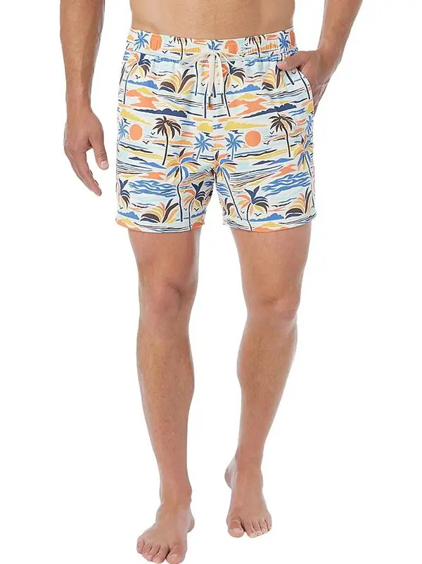 FAIR HARBOR Bungalow 5 Swim Trunks - Hidden Cove