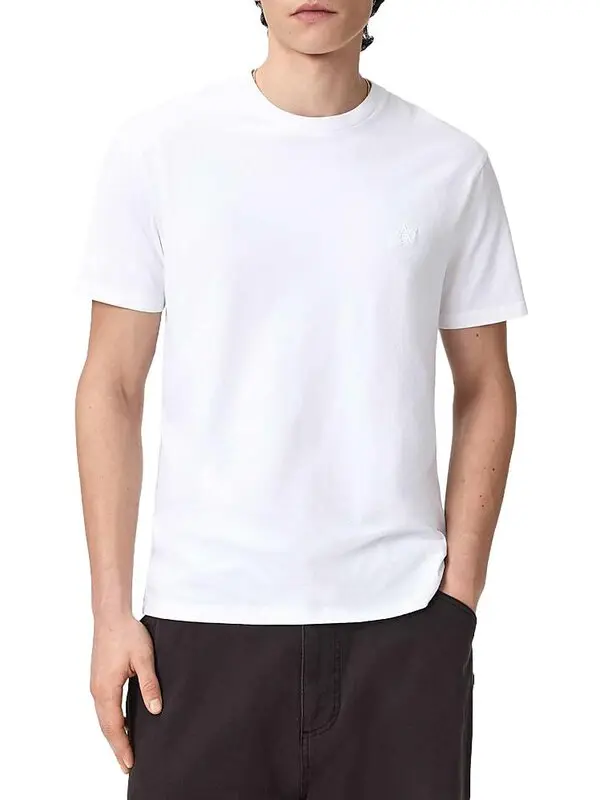 ALLSAINTS Cipher Logo Tee - Chalk White