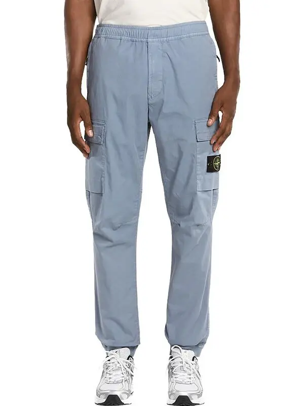 Stone Island Regular Fit Cargo Pants - Blue