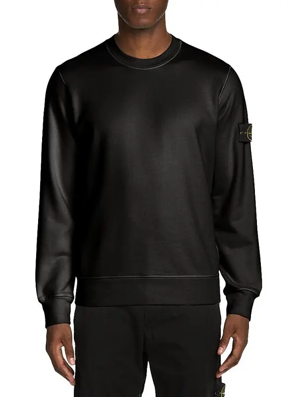 Stone Island Felpa Sweatshirt - Black