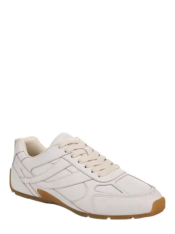 Vince Mojave Trainer Sneakers - Sabbia White Leather