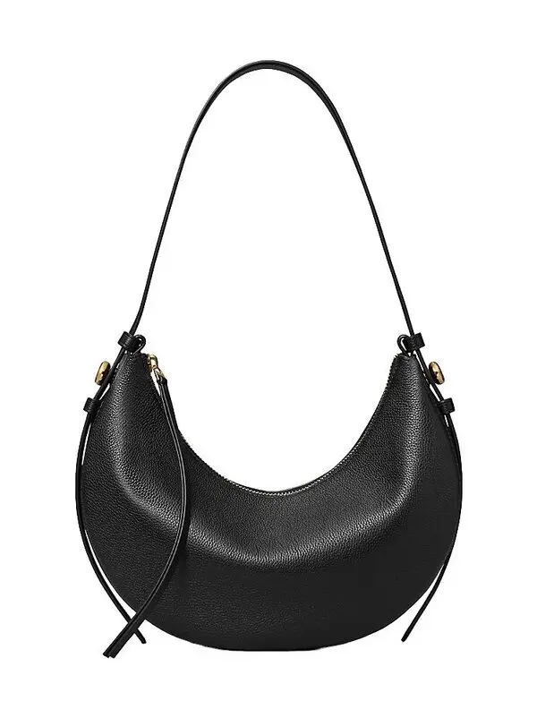 Tory Burch Romy Crescent Shoulder Bag - Black