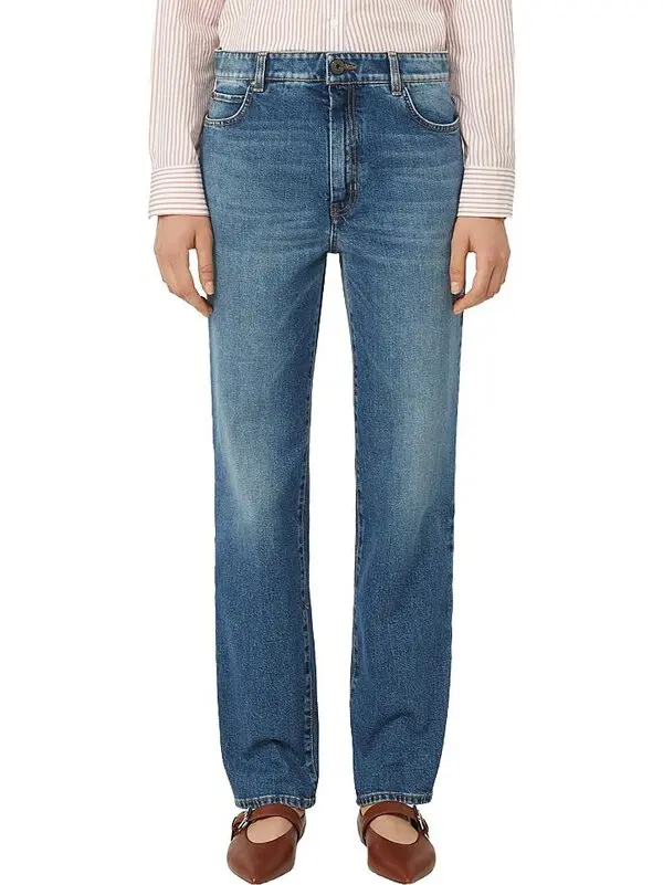Max Mara Argento Denim Jeans - Navy
