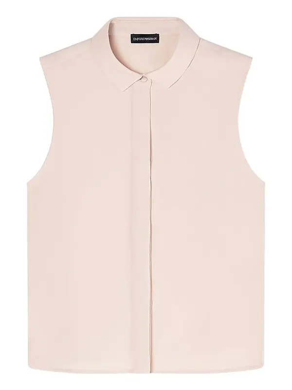 Emporio Armani Gabardine Shirt - Light Pink