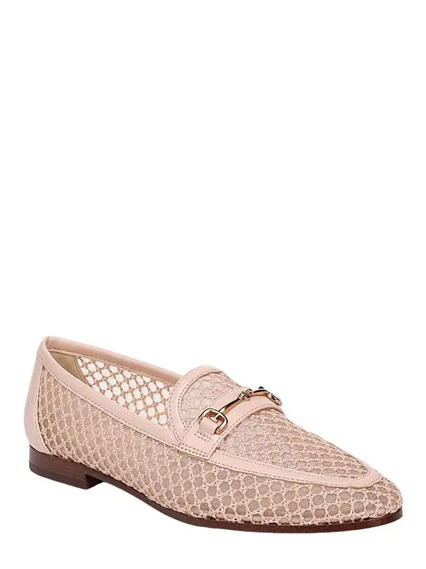 Sam Edelman Loraine Mesh Bit Loafers - Ballet Pink