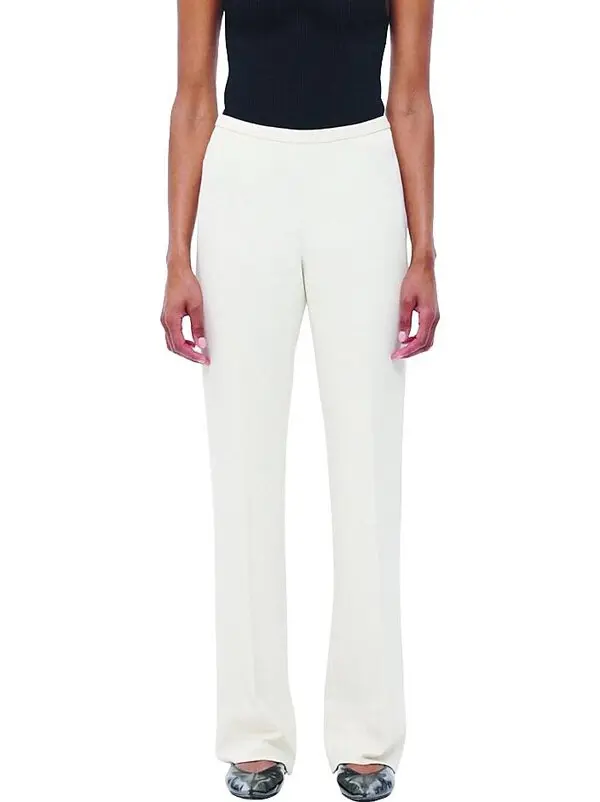 Another Tomorrow Relaxed Jersey Pant - Vanilla