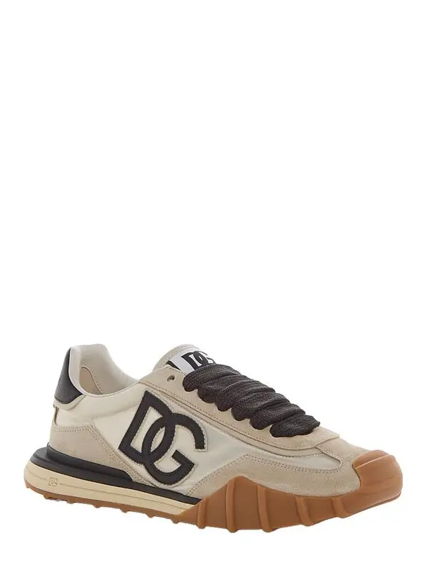 Dolce & Gabbana Dg Athletic Sneakers - Ivory/black