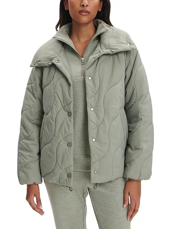 Varley Fabia Quilted Jacket - Shadow